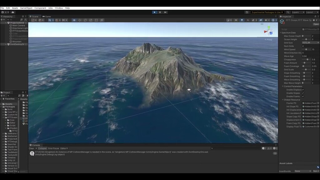 The FFT ocean - Community Showcases - Unity Discussions
