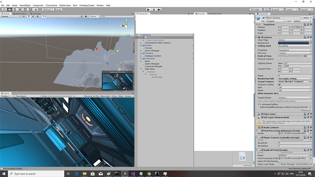 Displaying a camera on a rawimage texture show low quality. Any way to ...