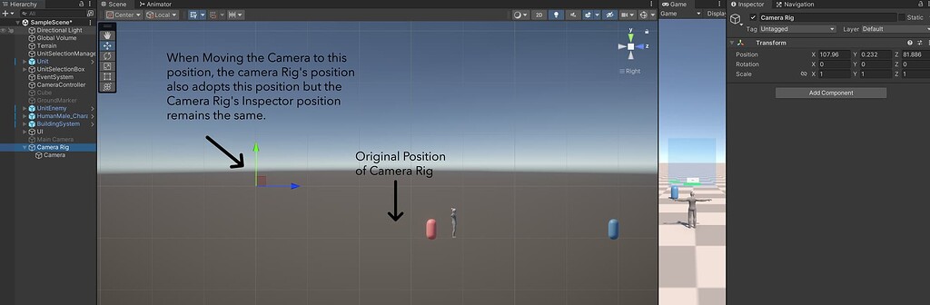 Parent object adopts child position in scene view - Getting Started - Unity Discussions