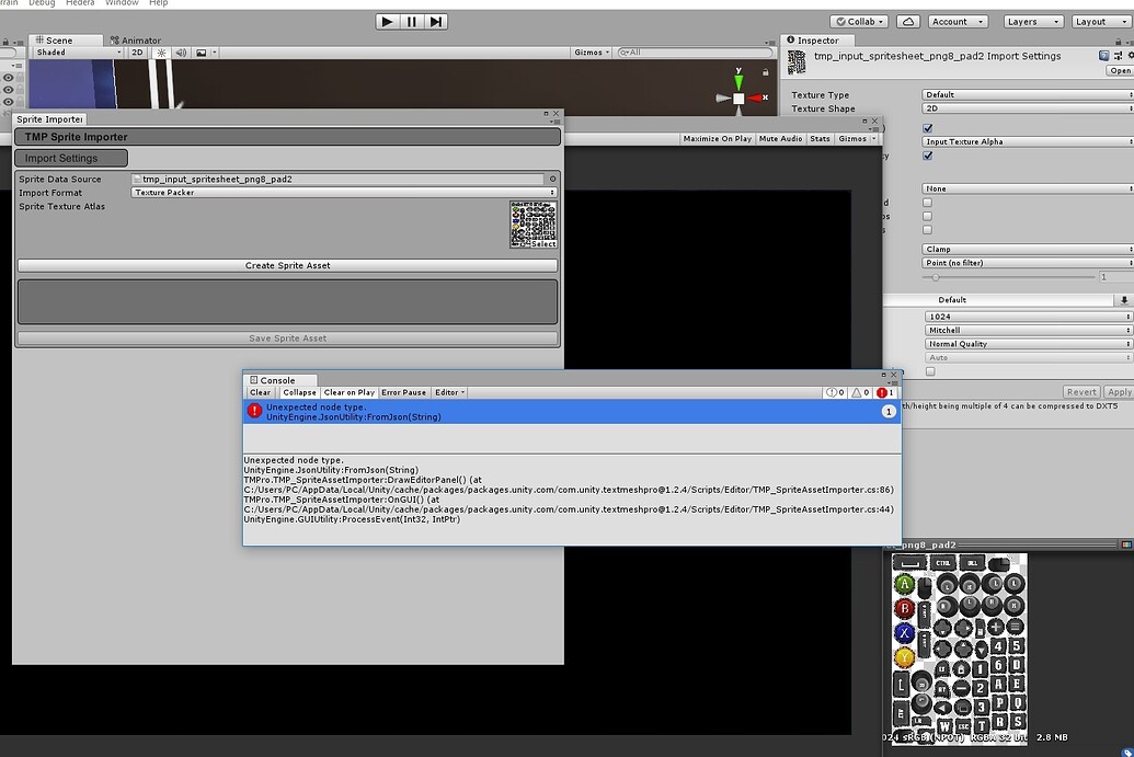 Inline Graphics require sprite sheets? - Unity Engine - Unity Discussions