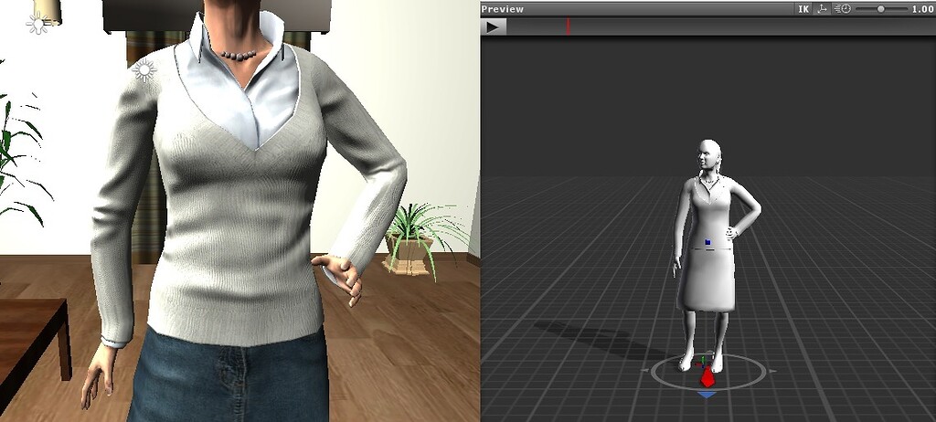 Imported FBX animation not played back in game mode correctly - Unity Engine - Unity Discussions