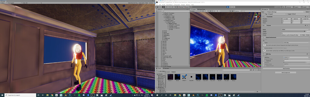 How can i lit a scene to get a space vibe? // - Unity Engine - Unity ...