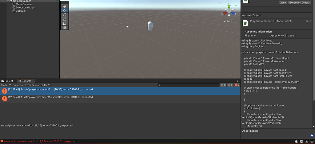 issue with Rigidbody code 3D - Unity Engine - Unity Discussions