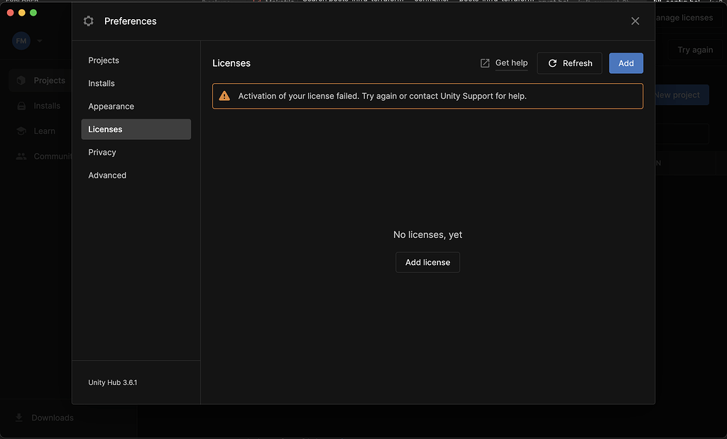 License failing on MacOS - Unity Engine - Unity Discussions
