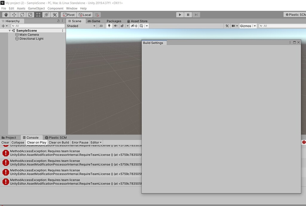 Unity editor ERROR can make a new project but can't reload my saved project, - Unity Engine ...