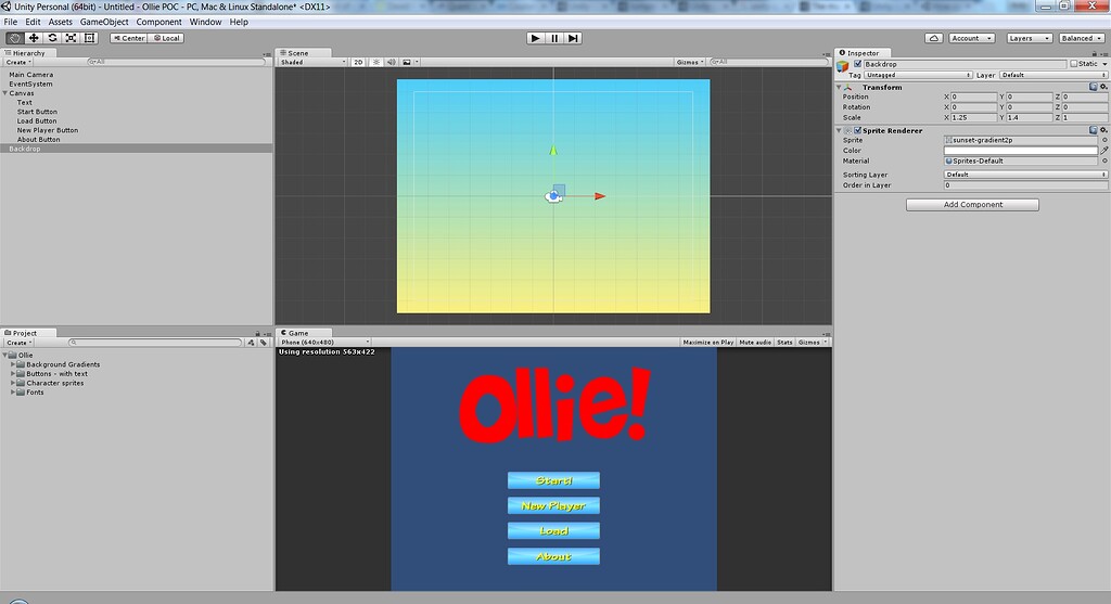 Background not visible in game view? - Unity Engine - Unity Discussions