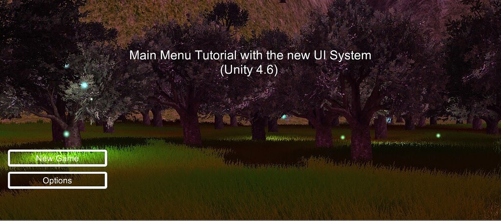 [Tutorial] Making a Main Menu with Unity's new UI - Learn Content ...