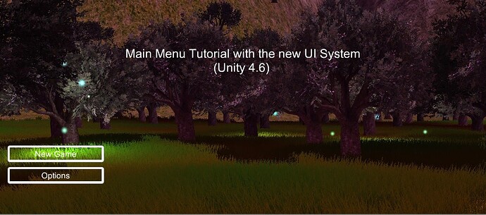 [Tutorial] Making a Main Menu with Unity's new UI - Learn Content ...