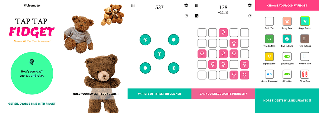 [Free] Tap Tap Fidget - Just tap and relax for your daily life ...