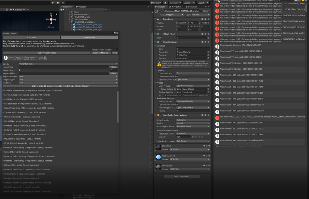 Editor instantly crashes when selecting any material - Unity Engine ...