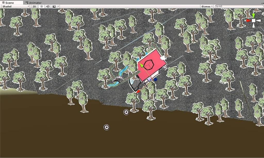 Sprite Sorting Problem While Moving Diagonally Between Other Sprites Unity Engine Unity 