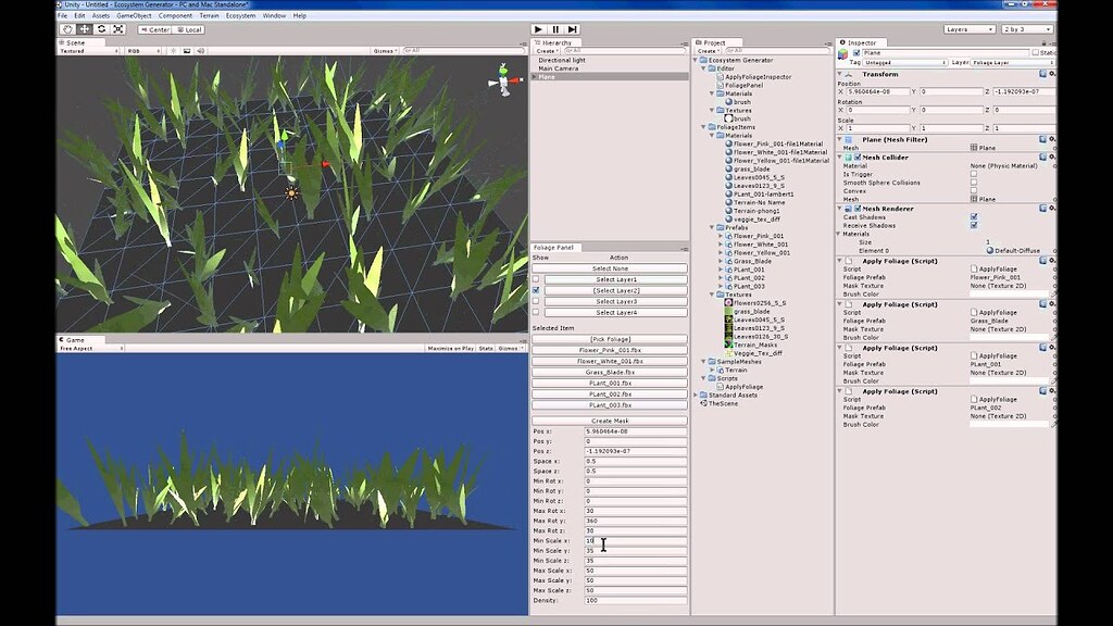Ecosystem Generator - Community Showcases - Unity Discussions