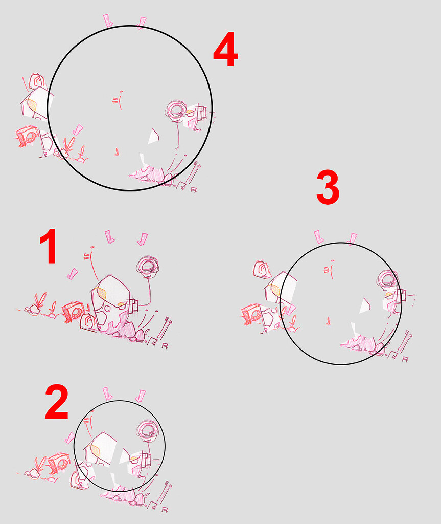 2D sprites: single sprite made of disconnected elements - Unity Engine ...