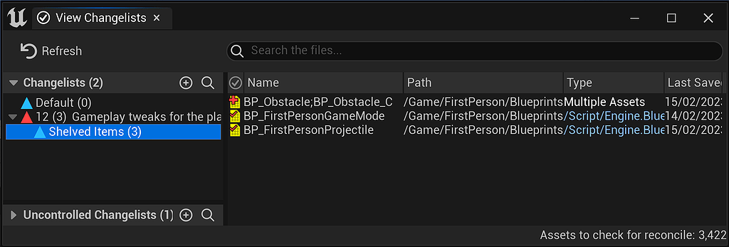 [Unreal Engine] Plastic SCM plugin 1.8.0 released with Shelves (merged ...