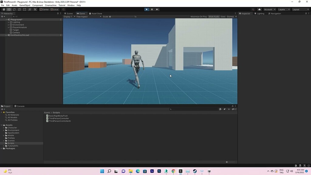 Core / Third Person Controller AI NavMeshAgent - Unity Engine - Unity Discussions