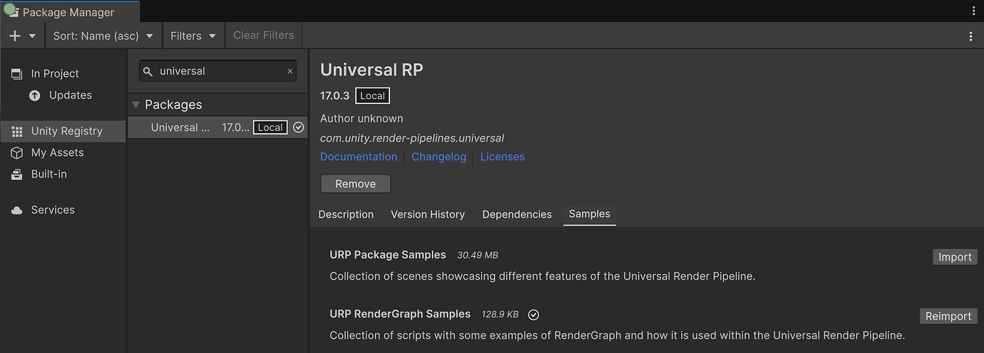 Introduction of Render Graph in the Universal Render Pipeline (URP) - #601 by AljoshaD - Unity ...