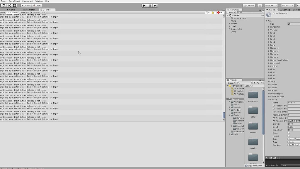 Input Button is not setup (but I have setuped it) - Unity Engine - Unity Discussions