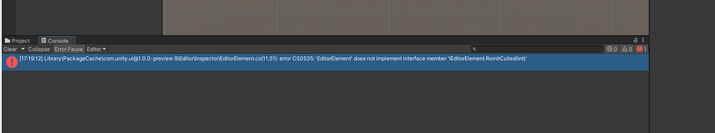 Installing runtime (com.unity.ui) breaks 2.0b10 - Unity Engine - Unity Discussions