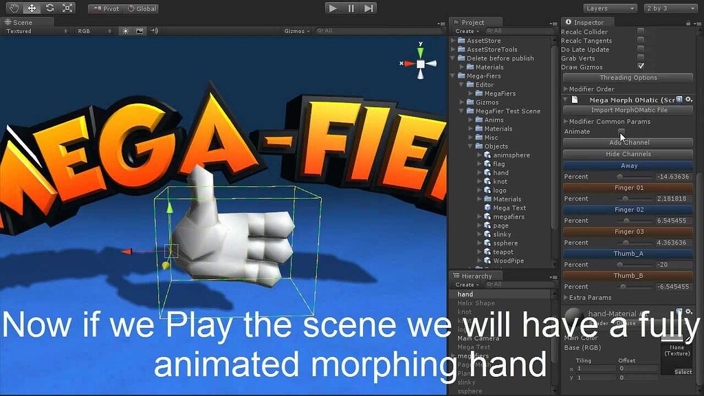 Morph-O-Matic morphs in Unity - Community Showcases - Unity Discussions