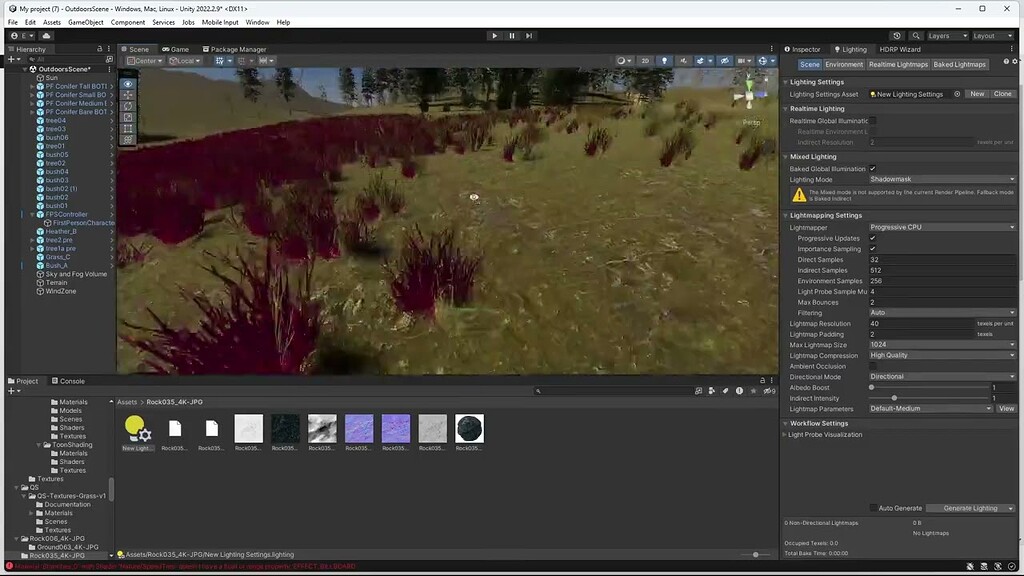grass is from one side green and from another pink. How to fix? - Unity Engine - Unity Discussions