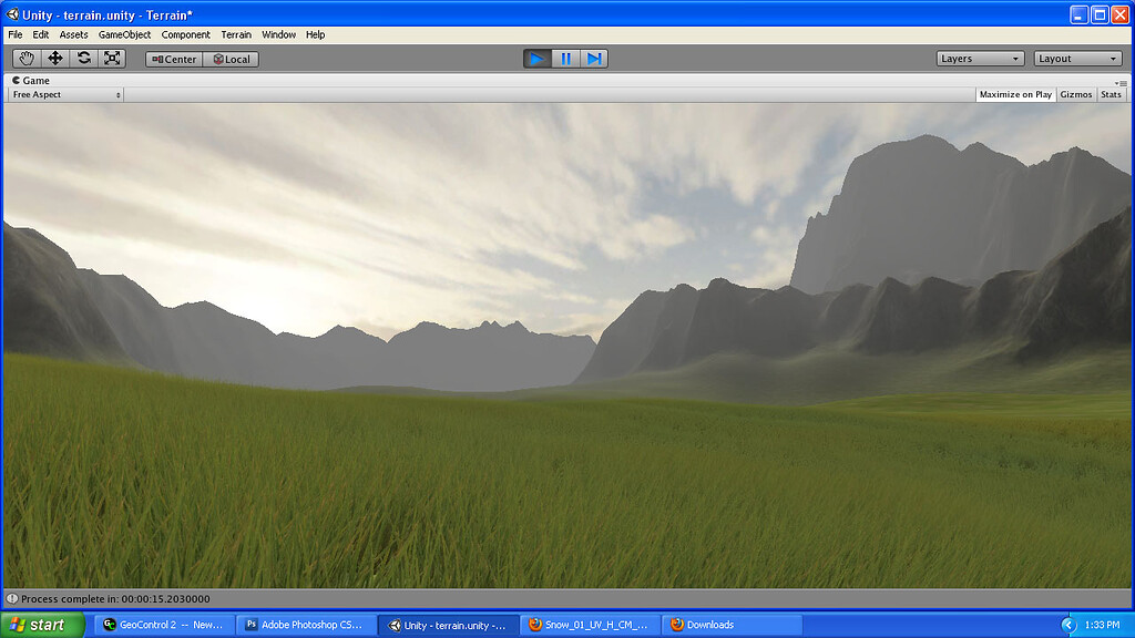 heightmap fun with geocontrol - Community Showcases - Unity Discussions