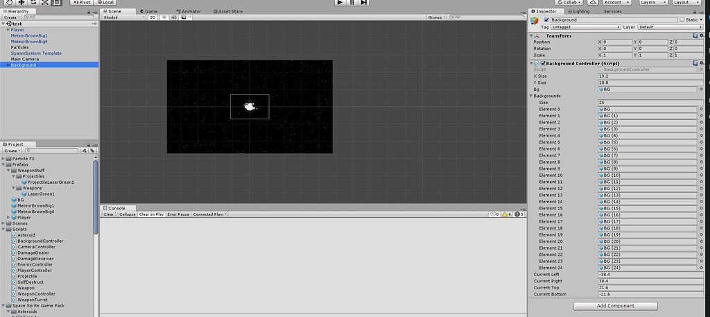 [SOLVED] - Endless background not working - if-condition not working properly !?!? - Unity ...