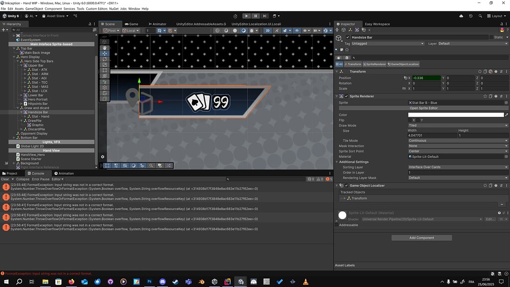 Unity keeps creating "Game Object Localizers", cancelling my changes ad driving me mad - Unity ...