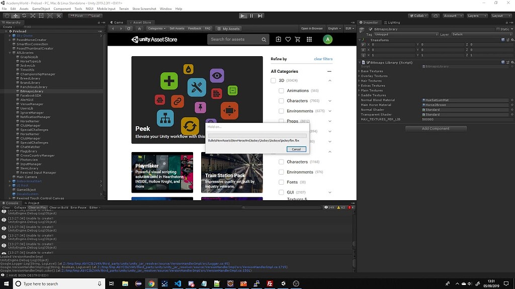 Unity 2019.2.x Permanent Import Assets Loop - Unity Engine - Unity Discussions