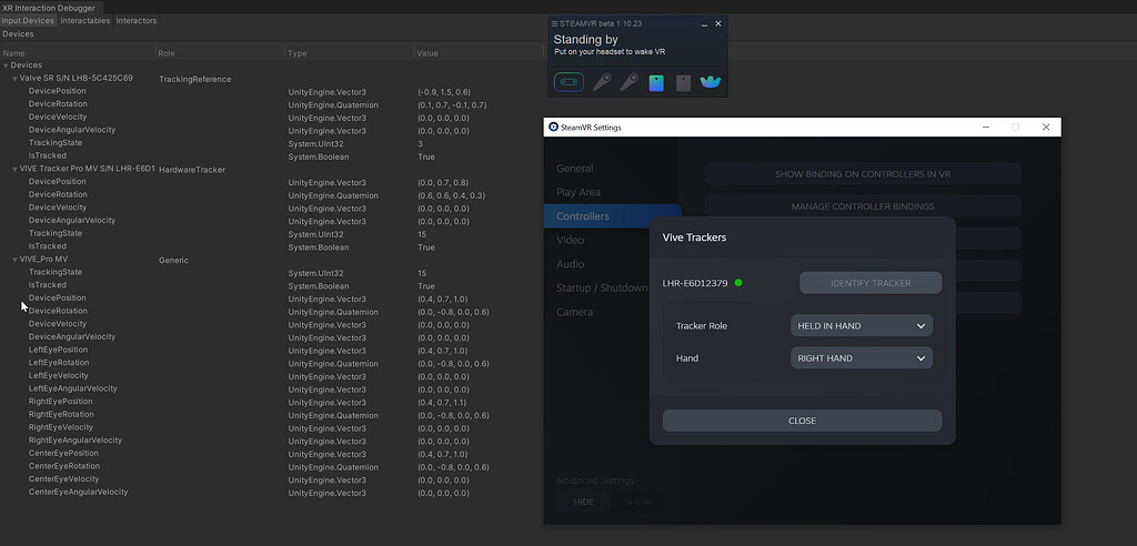 XR Management & Vive Trackers input issue - Unity Engine - Unity Discussions