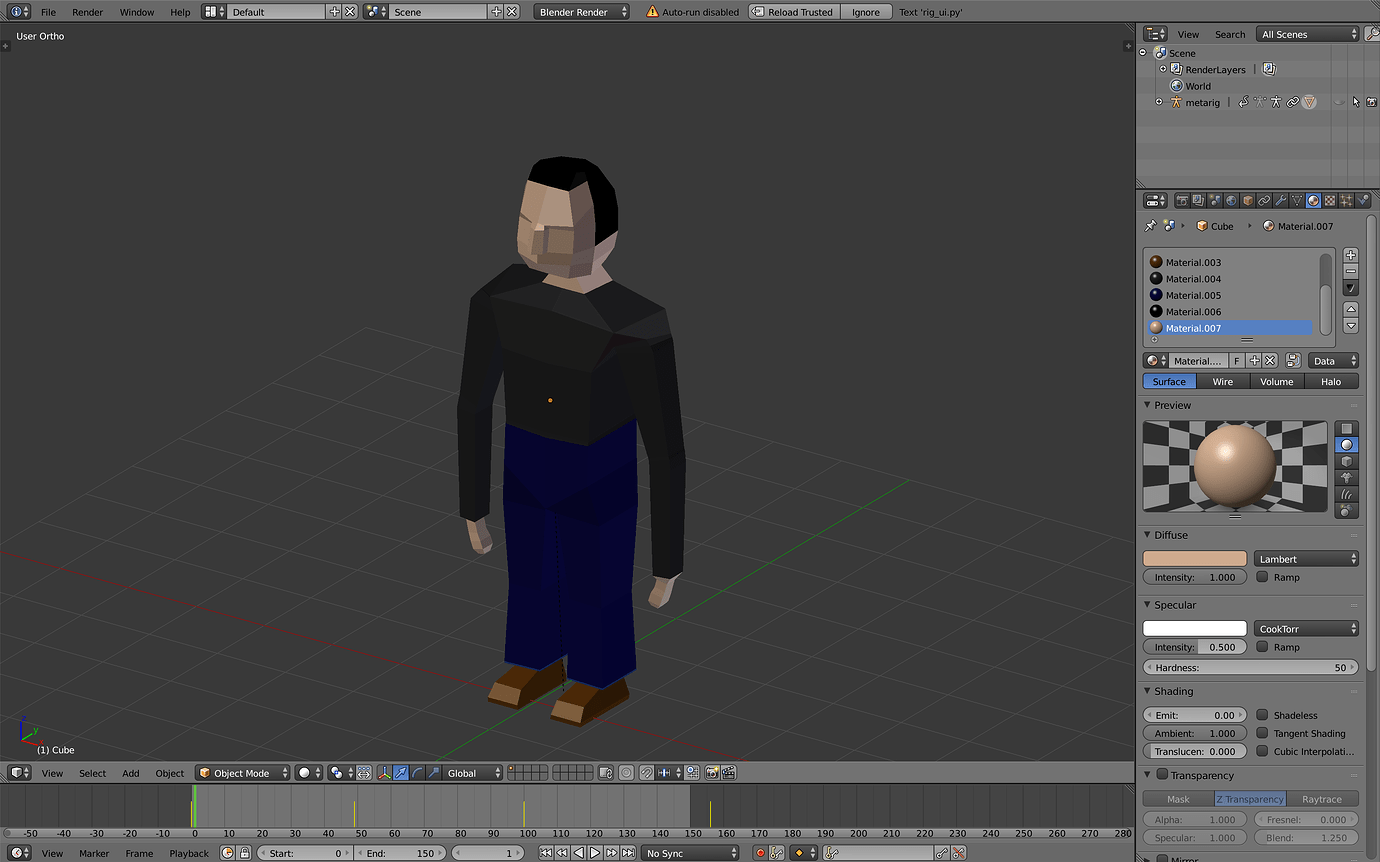 Materials not imported properly from blender - Unity Engine - Unity Discussions