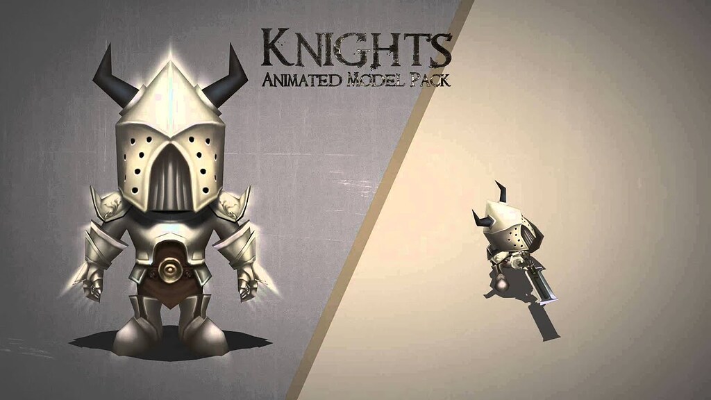 Knights Animated Model Pack - Community Showcases - Unity Discussions