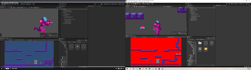 Help is being requested when you try to pickup an item in "Learn to Create a Metroidvania Game ...
