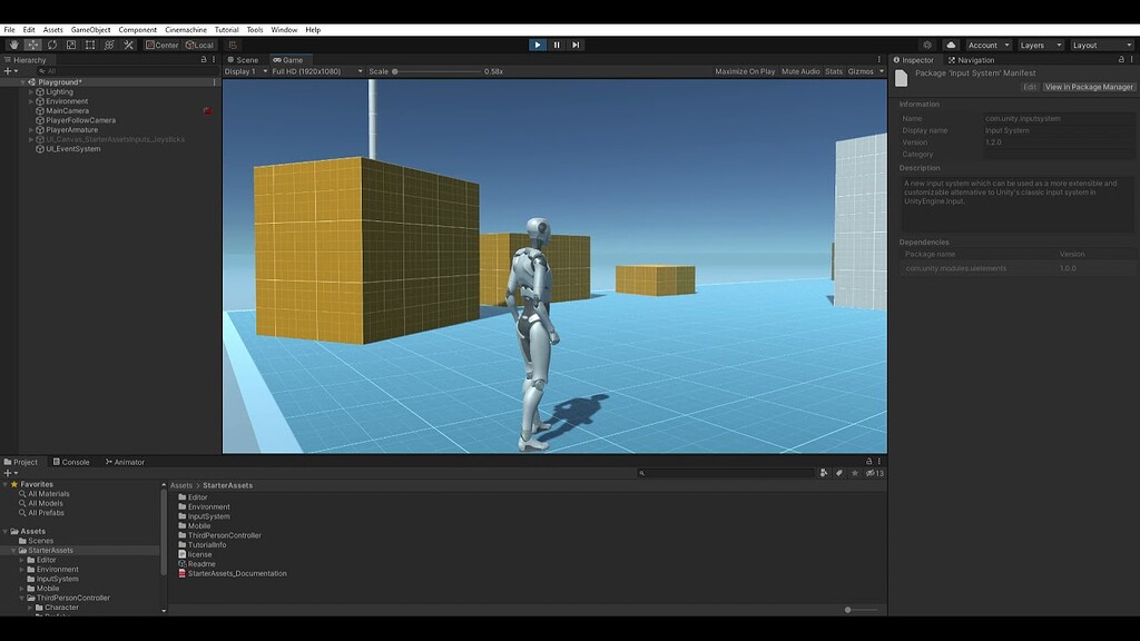 Stuttering Input using the Starter Assets - Third Person Controller ... Stuttering Input using the Starter Assets - Third Person Controller ...