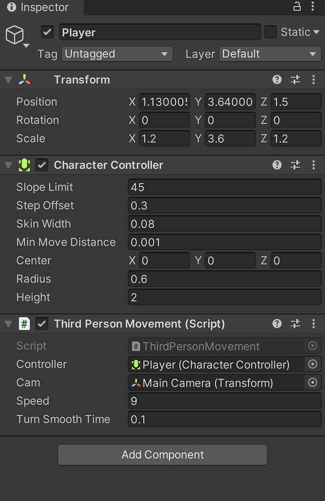 How to make the player sprint using shift? - Unity Engine - Unity ...
