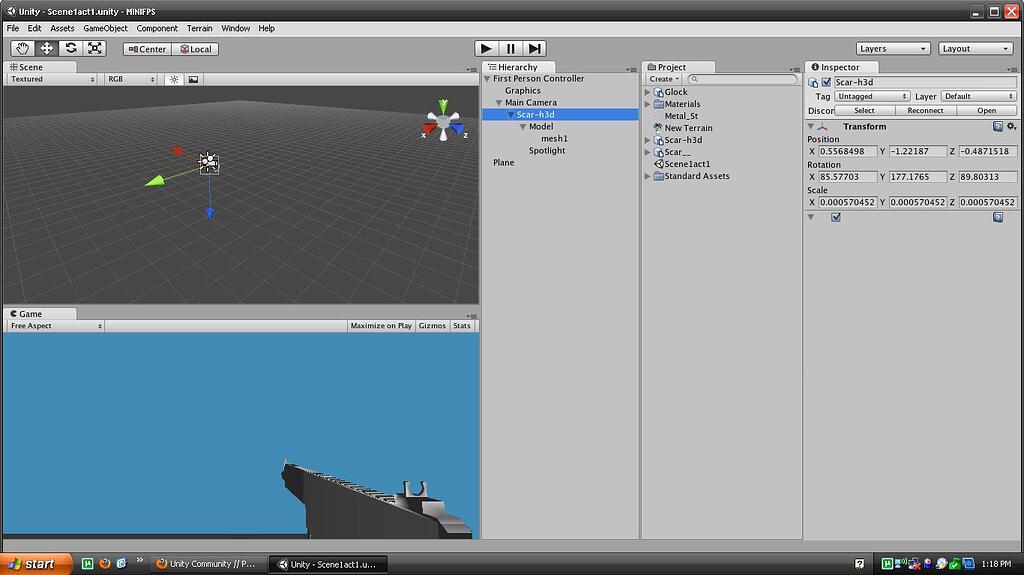 Problem with Unity Interface - Unity Engine - Unity Discussions