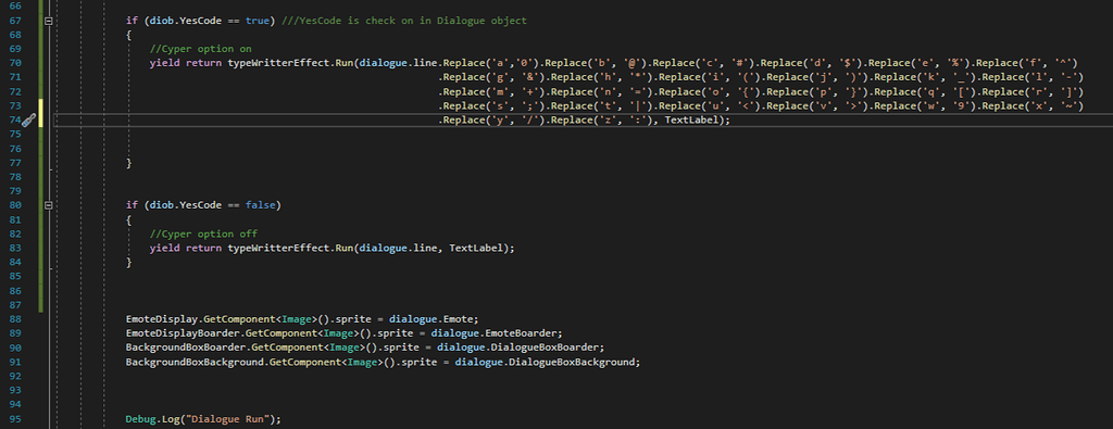 Cypher using .Replace/Use a list to remove what I'm replacing during run time? - Unity Engine ...