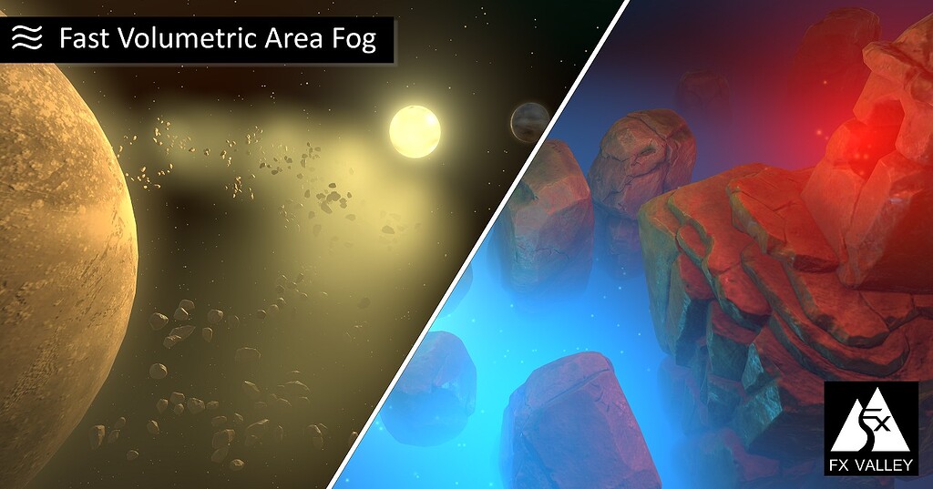 Fast Volumetric Area Fog - URP, BuiltIn - Community Showcases - Unity Discussions