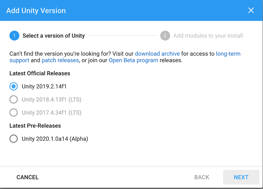 The 2019.3 beta disappeared from the hub - Unity Engine - Unity Discussions