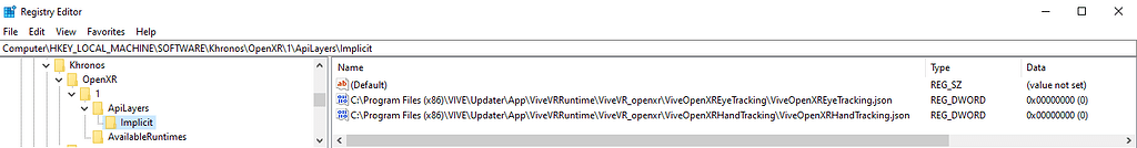 [OpenXR] Crashing with certain runtimes due to implicit API layers - Unity Engine - Unity ...