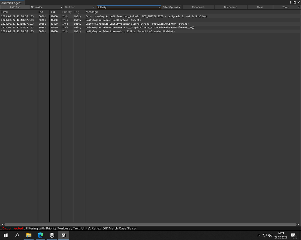 Unity Ads Not Working Unity Services Unity Discussions