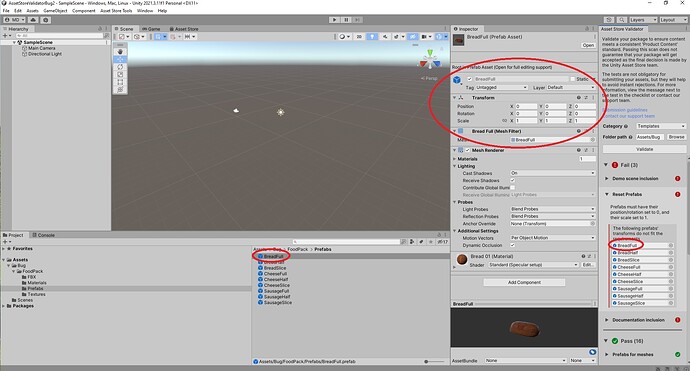 How to Fix Asset Store Validator Reset Prefabs Error - Community Showcases - Unity Discussions