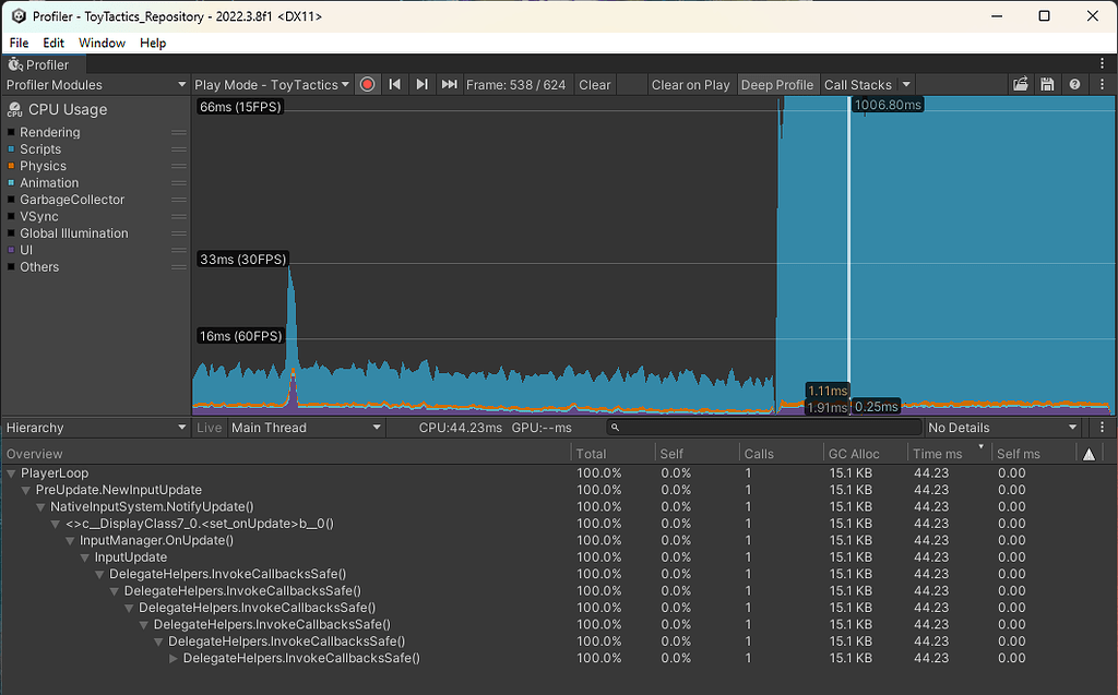 Deep profile bug - Unity Engine - Unity Discussions