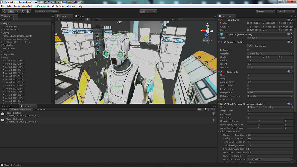 Shaking Character / wavy transforms - Unity Engine - Unity Discussions