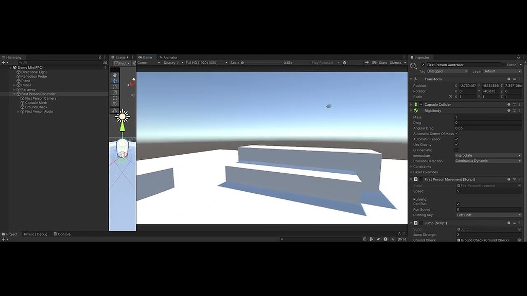 Camera freezes when interpolation mode is enabled in RigidBody - Unity Engine - Unity Discussions