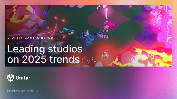 The 2025 Unity Gaming Report is now available - News & General Discussion - Unity Discussions
