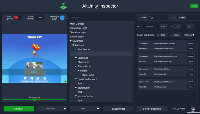 [free] Altunity Tester Ui Test Automation Tool To Help You Interact With Objects From Unity