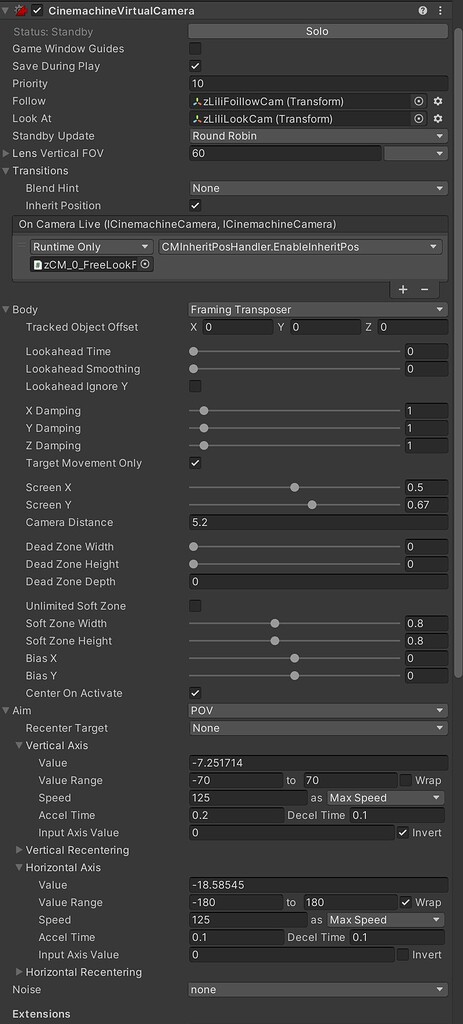 Avoid Strange Camera position after timeline/cutscene (reset camera pos) - Unity Engine - Unity ...