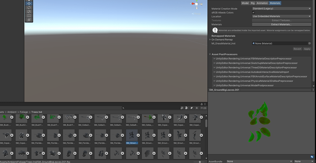 Why my material show in the preview and in the scene but not on the inspector - Unity Engine ...