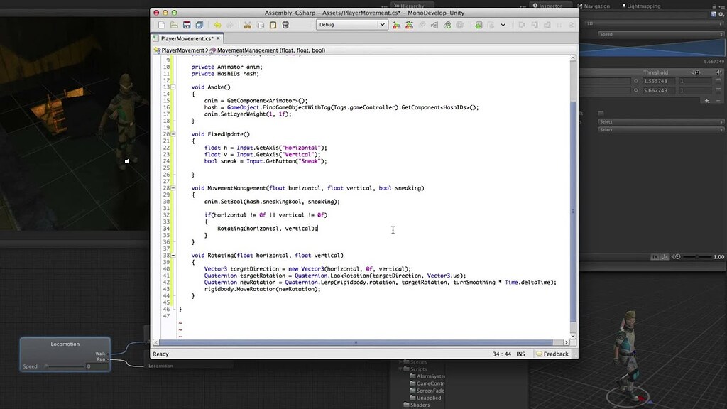 character rotation issue - Unity Engine - Unity Discussions