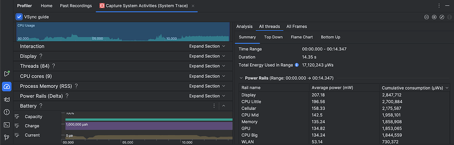 Native Android Unity Profiling using Android Studio - Technical Articles - Unity Discussions